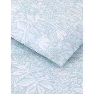 YVES DELORME Capri Cotton Duvet Cover - Aqua