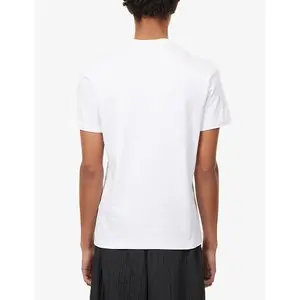 Moncler Crewneck Logo-patch Cotton T-shirt