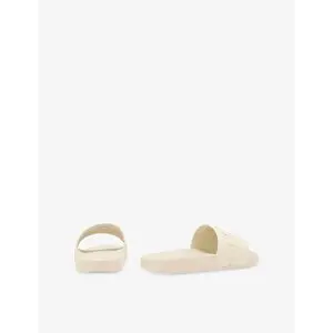 ALLSAINTS Rubber Slides - Chalk White