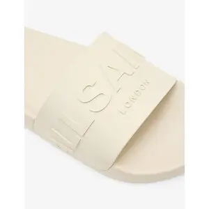 ALLSAINTS Rubber Slides - Chalk White