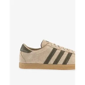 Adidas Suede Low Top Trainers - Magic Beige Olive St