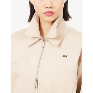 Lacoste Logo-patch Cotton Blouson Jacket