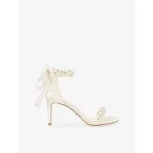 DUNE Memories Satin Heeled Sandals