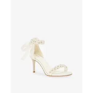 DUNE Memories Satin Heeled Sandals