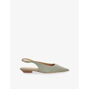 DUNE Suede Slingback Courts