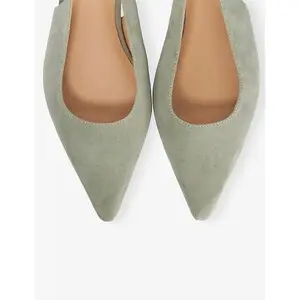 DUNE Suede Slingback Courts