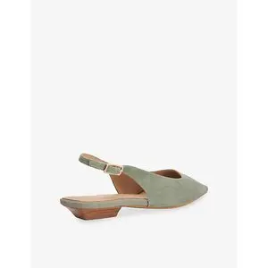 DUNE Suede Slingback Courts