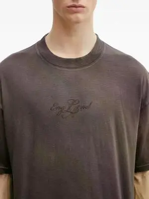 REPRESENT Logo-embroidered Short-sleeve T-shirt