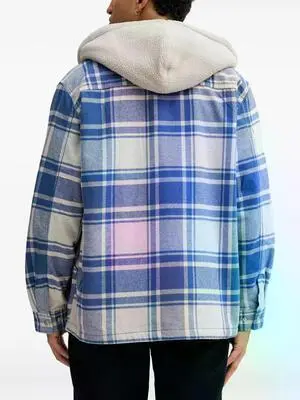 VANS Piedmont Hooded Plaid Shacket