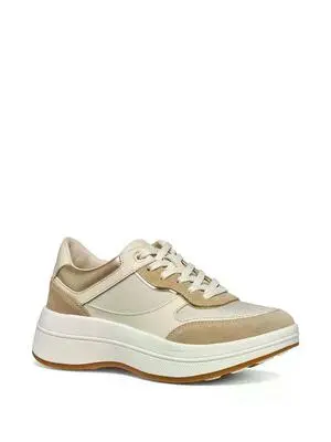 Geox Spherica Ecub-3 Metallic Paneled Sneakers