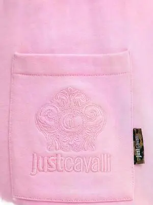 Just Cavalli Logo Embroidered Shorts