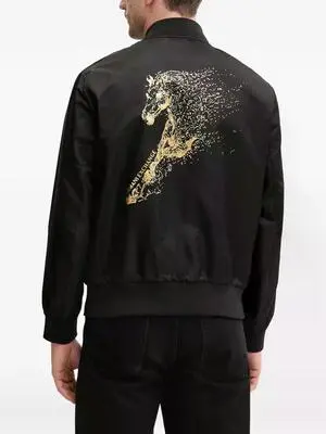 Armani Exchange Logo-print Bomber Jacket