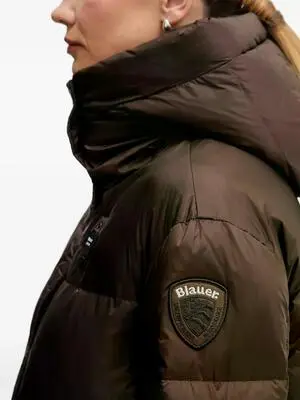 BLAUER. Hooded Puffer Jacket