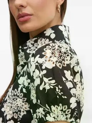 GAUDI Floral Tie-front Shirt