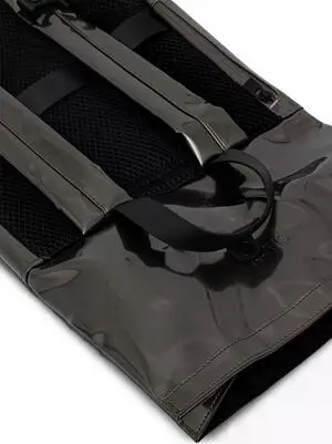 Rains Roll-top Backpack - Silver