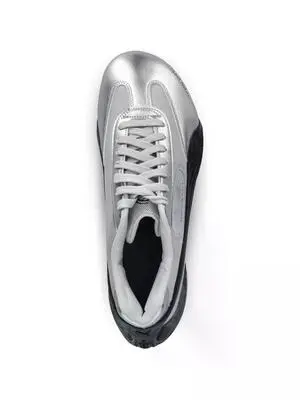PUMA X Rombaut Silver-tone Logo-print Sneakers