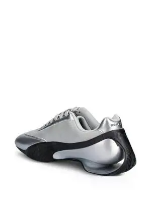 PUMA X Rombaut Silver-tone Logo-print Sneakers