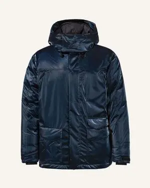 Perfect Moment Max Down Parka Jacket - Blue-liquid
