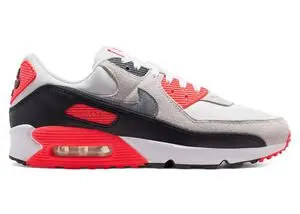 Nike Air Max 90 3m - White/cement Grey/infrared