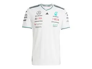 Adidas Mercedes-AMG Petronas Formula 1 Team Driver Authentic Jersey - White