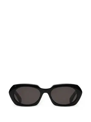 RETROSUPERFUTURE Epoca Oval Frame Sunglasses - Black