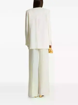 Alberta Ferretti Double-breasted Blazer - White