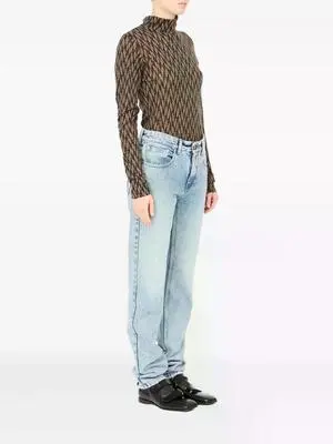 MAISON MARGIELA Five-pocket Split-leg Denim Pants