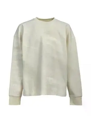 BREATH Waffle-knit Long-sleeve T-shirt - Neutrals