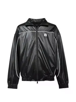 BREATH Piping Zip-up Jacket - Black