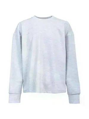 BREATH Waffle-knit Long-sleeved T-shirt - Grey
