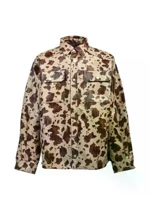 BREATH Buttoned Horse-print Shirt
