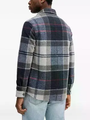 Barbour Plaid Shirt Jacket