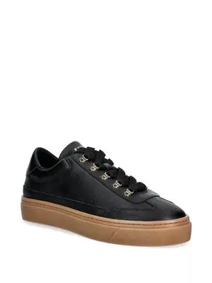 Furla Eyelet Lace-up Sneakers - Black