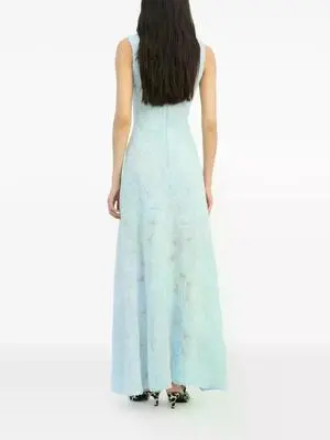 ROTATE BY BIRGER CHRISTENSEN Floral-motif Maxi Dress