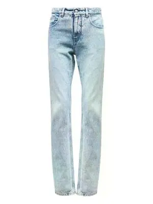 MAISON MARGIELA Five-pocket Split-leg Denim Pants - Blue