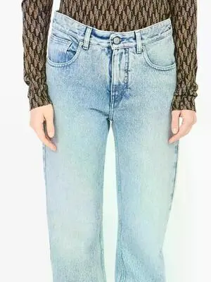 MAISON MARGIELA Five-pocket Split-leg Denim Pants - Blue