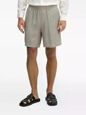 Armani Exchange Patterned Elasticated Shorts