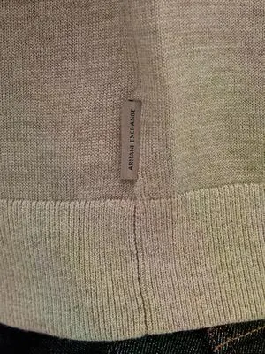Armani Exchange Ribbed Crew-neck Sweater