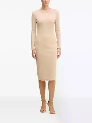 Armani Exchange Long-sleeve Split Dress
