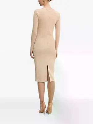 Armani Exchange Long-sleeve Split Dress