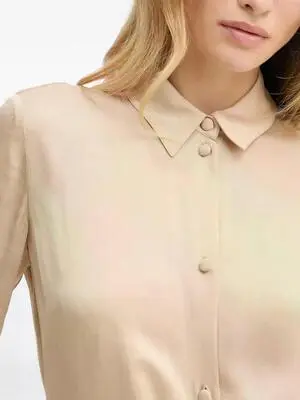Armani Exchange Belted Shirt Dress