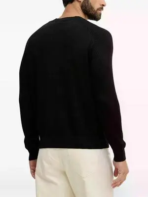 Armani Exchange Ribbed Crew-neck Sweater