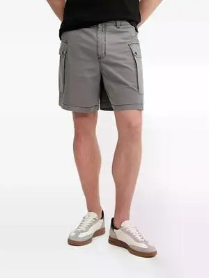 Armani Exchange Checked Cargo Shorts