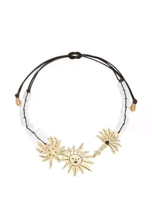 Bimba Y Lola Sun Palm Necklace - Gold