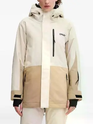 Oakley Tnp Tbt Insulated Hooded Ski Jacket - Neutrals
