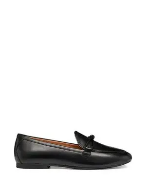 Geox Palmaria Knot Detail Loafers - Black