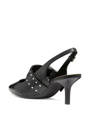 Geox Kleopy Studded Buckle Pumps