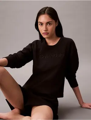 Calvin Klein Modern Terry Relaxed Sweatshirt