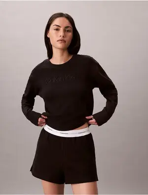 Calvin Klein Modern Terry Relaxed Sweatshirt