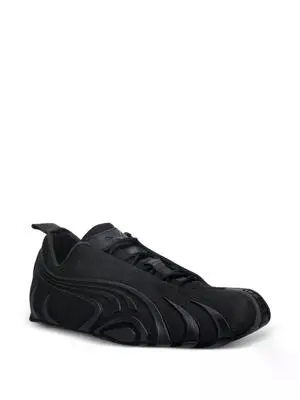 PUMA X San San Gear Logo-detail Sneakers - Black